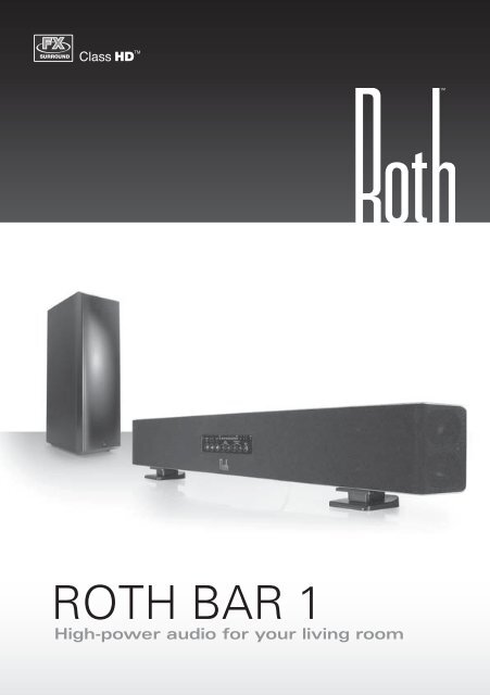 ROTH BAR 1 - Roth Audio