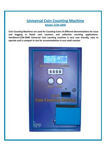 SCAN COIN SC 25 Qwik Count