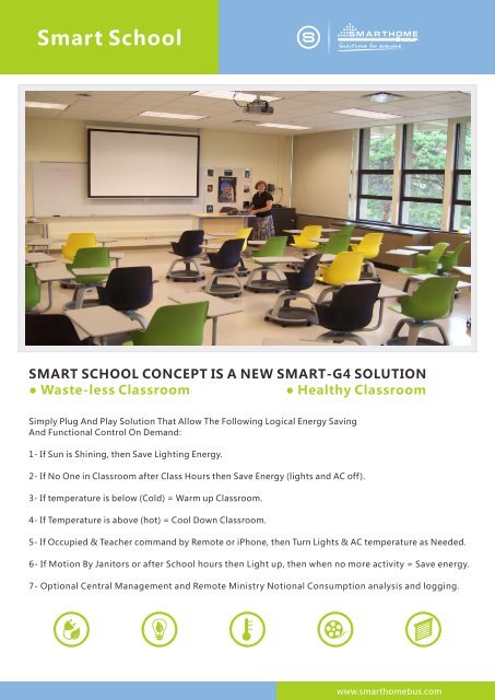 Smart School V1.1.pdf - Smart-Bus Home Automation Smart School V1.1.pdf - Smart-Bus Home Automation