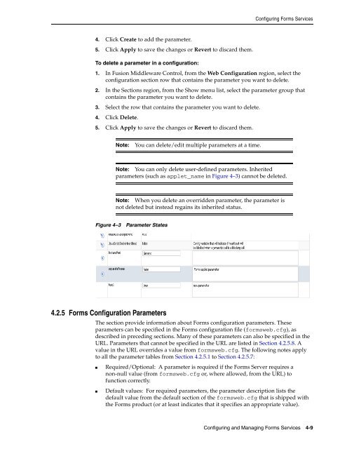 Configuring Forms