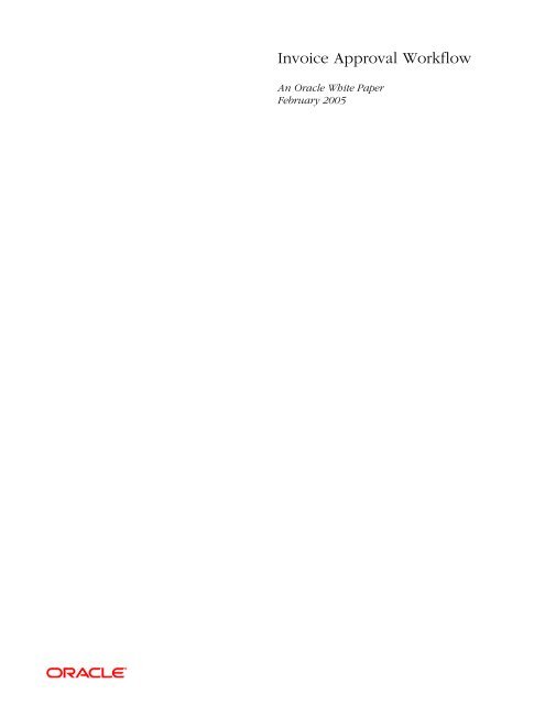 Invoice Approval Workflow