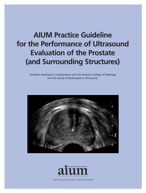 Prostate - AIUM