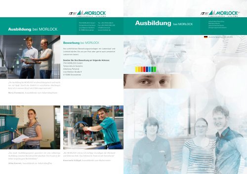 (Ausbildung_bei_MORLOCK_(de).pdf) - ITW MORLOCK GmbH