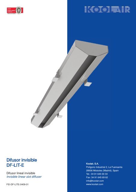 DF-LIT-E - Koolair