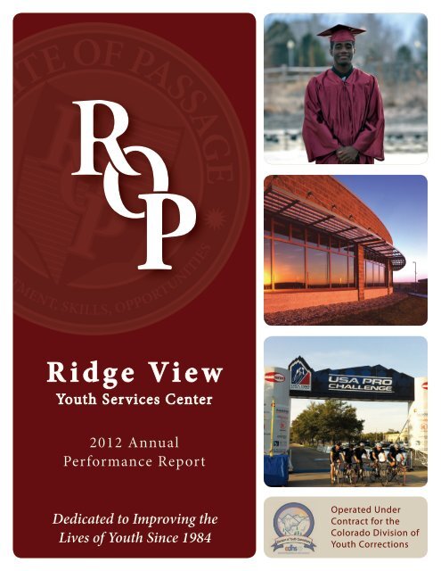 2012 Annual Report - Ridge View Academy
