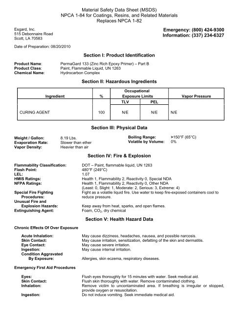 HB Epoxy Zinc Rich Primer TDS PDF Paint Epoxy, 48% OFF