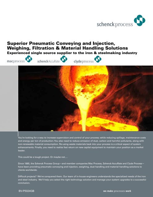 Iron Steel Brochure - Mac Process Mac Process