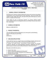 TECHNICAL DATA SHEET: ACRYLIC POLYMER SELF ... - New Stetic