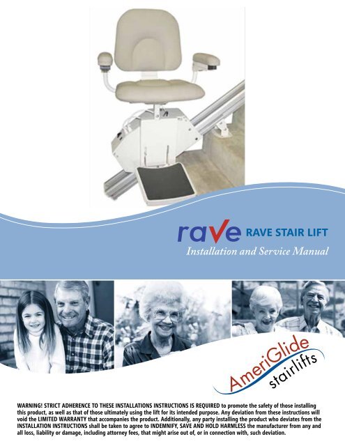 Installation and Service Manual - Stair Lifts 101