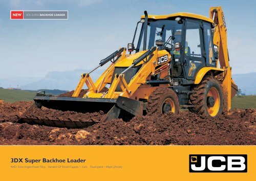 Jcb Backhoe Loader 3dx