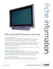 Fiche Technique SmartBoard SB800 - PSI Informatique