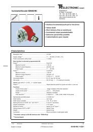 CE-100-M Commissioning instructions - TR Electronic