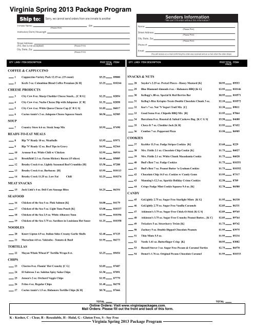 download order form - Access Securepak