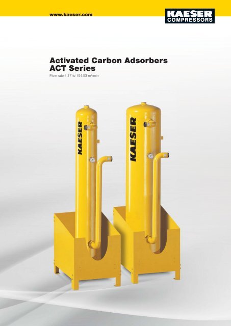 Activated Carbon Adsorber ACT Series - Kaeser Compressors
