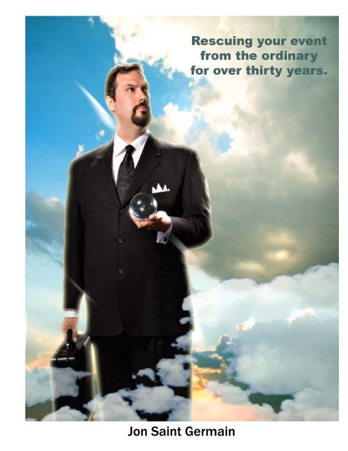 FOR YOUR EYES ONLY: - Jon Saint-Germain