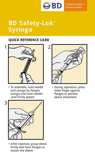 Quick reference card - BD Product Catalog