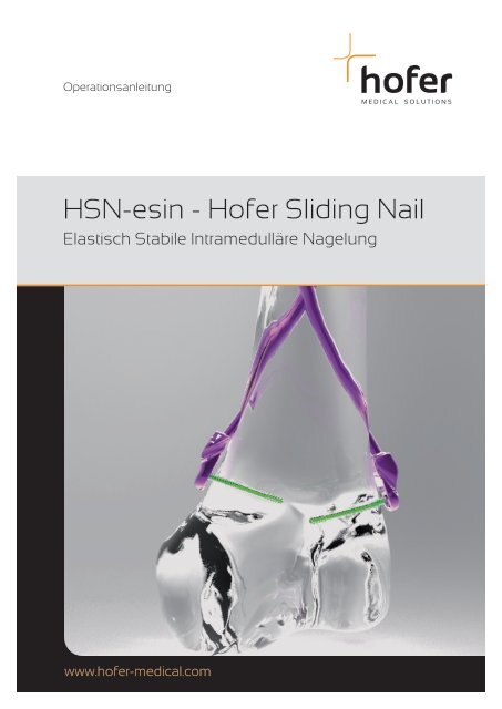 HSN-esin - Hofer Sliding Nail - Hofer-medical