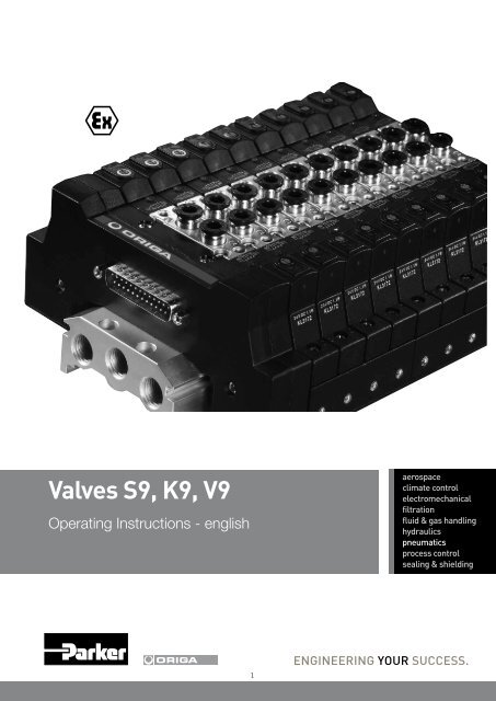 Valves S9, K9, V9 - parker-origa.com