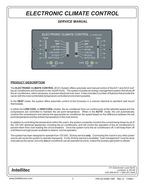 ELECTRONIC CLIMATE CONTROL - Fleming Sales OEM Products