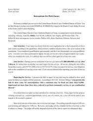 Rule 60 Motion for Relief from Judgment - US District Court ...