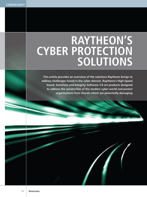 raytheonts cyber protection solutions - Raytheon Australia