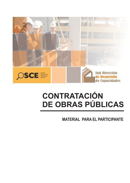 CONTRATACIÃ N DE OBRAS PÃ BLICAS - OSCE