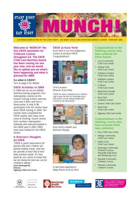 Munch - SA Health - SA.Gov.au