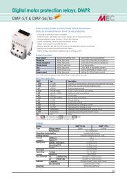 Technical information Trip curves for thermal overload relays