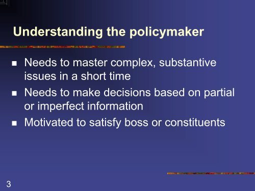 Purpose Of A Policy Memor Purpose Of A Policy Memor