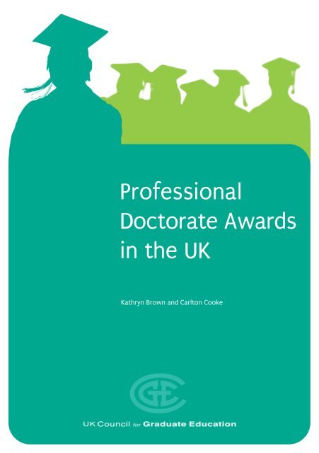 Professional Doctorate Awards in the UK - University of Leicester