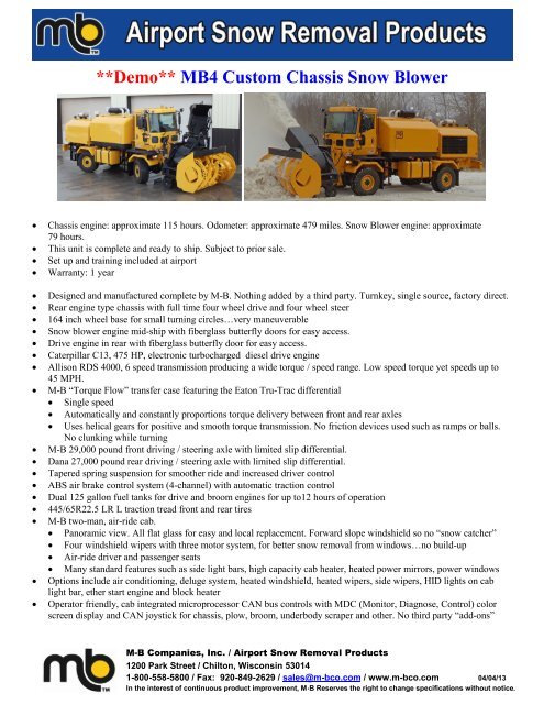 Blower Engine Side View