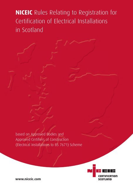 Download Enrolment Rules - NICEIC