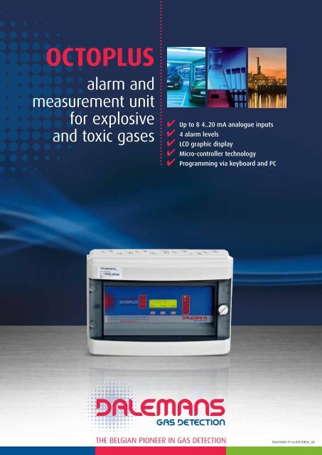 OCTOPLUS - Dalemans Gas Detection