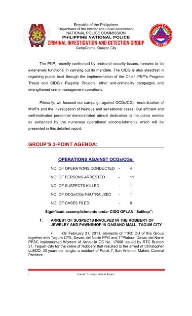 February 2011 CIDG Philippine National Police february-2011-cidg-philippine-national-police