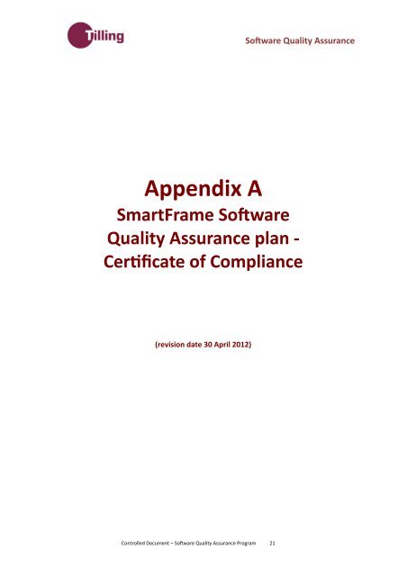 SmartFrame Software QA Master.pub - Tilling Timber