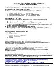 Why a Syringe Driver Chart? - Palliative Care Resources
