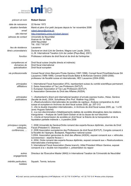 prÃ©nom et nom Robert Danon date de naissance 22 fÃ©vrier 1972 ...