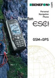 Benefon Track Pro 1.1 GSM+GPS Professional Telematics Phone ...