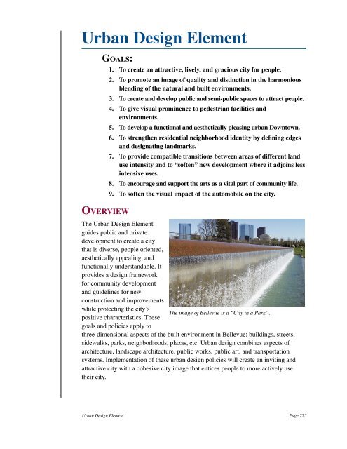 Comprehensive Plan â Urban Design Element - City of Bellevue
