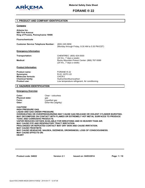 R22 MSDS.pdf - LSKair