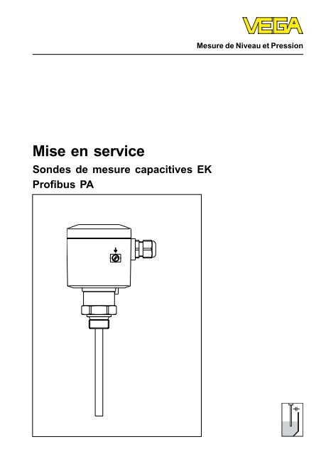 Sondes de mesure capacitives EK Profibus PA - Vega