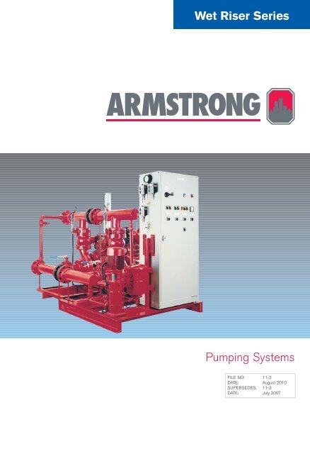 11-3 Wet Riser - Armstrong Pumps