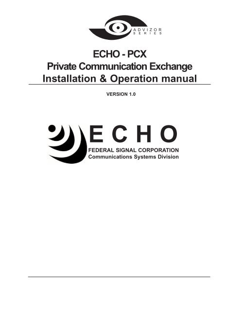 Echo Instructions - Fs-isys.com