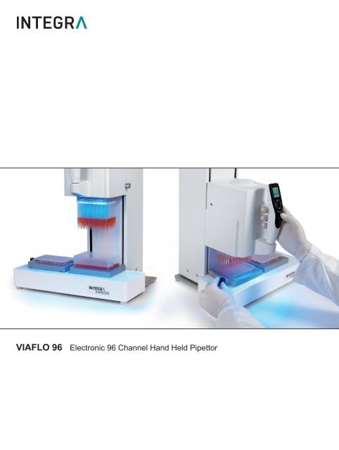 VIAFLO 96 Electronic 96 Channel Hand Held Pipettor