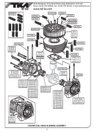 TKM BT82 TAG Engine Fiche - Tal-Ko