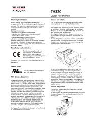 Thermal receipt printer TH230 - Wincor Nixdorf