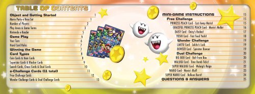 Mario Party manual 1/7/03