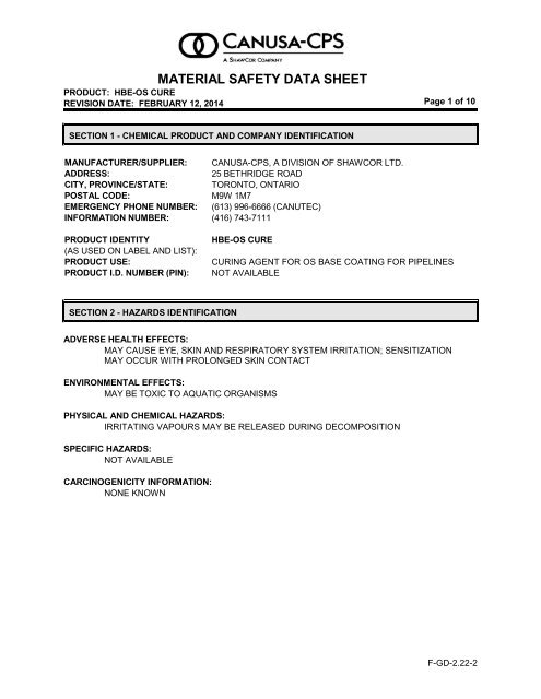 HBE-OS - Cure - Canusa-CPS