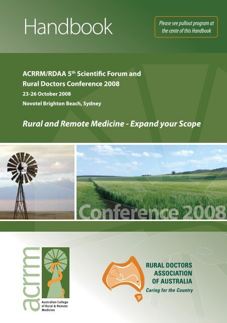 Handbook - Australian College of Rural and Remote Medicine