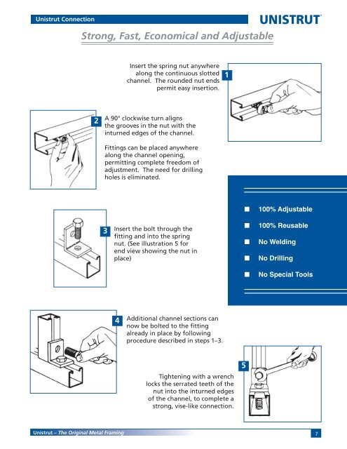 ® unistrut metal Framing